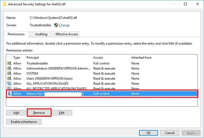 How to restore TrustedInstaller as owner for system files on Windows 10 ...