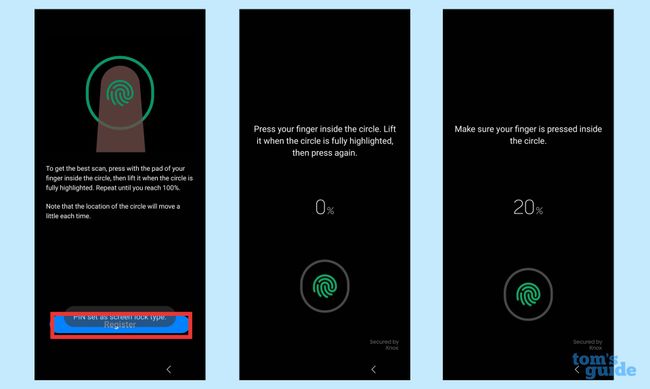 How to set up the fingerprint sensor on Galaxy S23 | Tom's Guide
