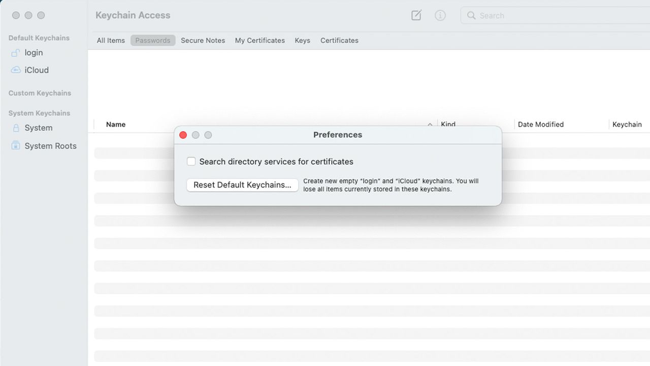 Keychain password: What is it, how to find and change it | IT Pro