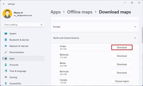 How to manage offline maps on Windows 11 | Windows Central
