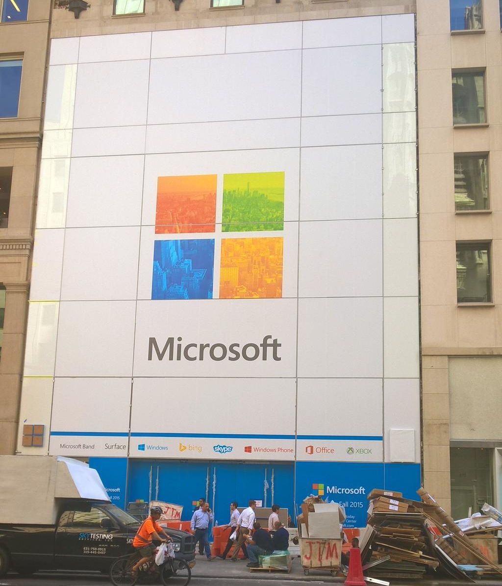 Upcoming Microsoft Store in New York City gets a new look ahead of ...