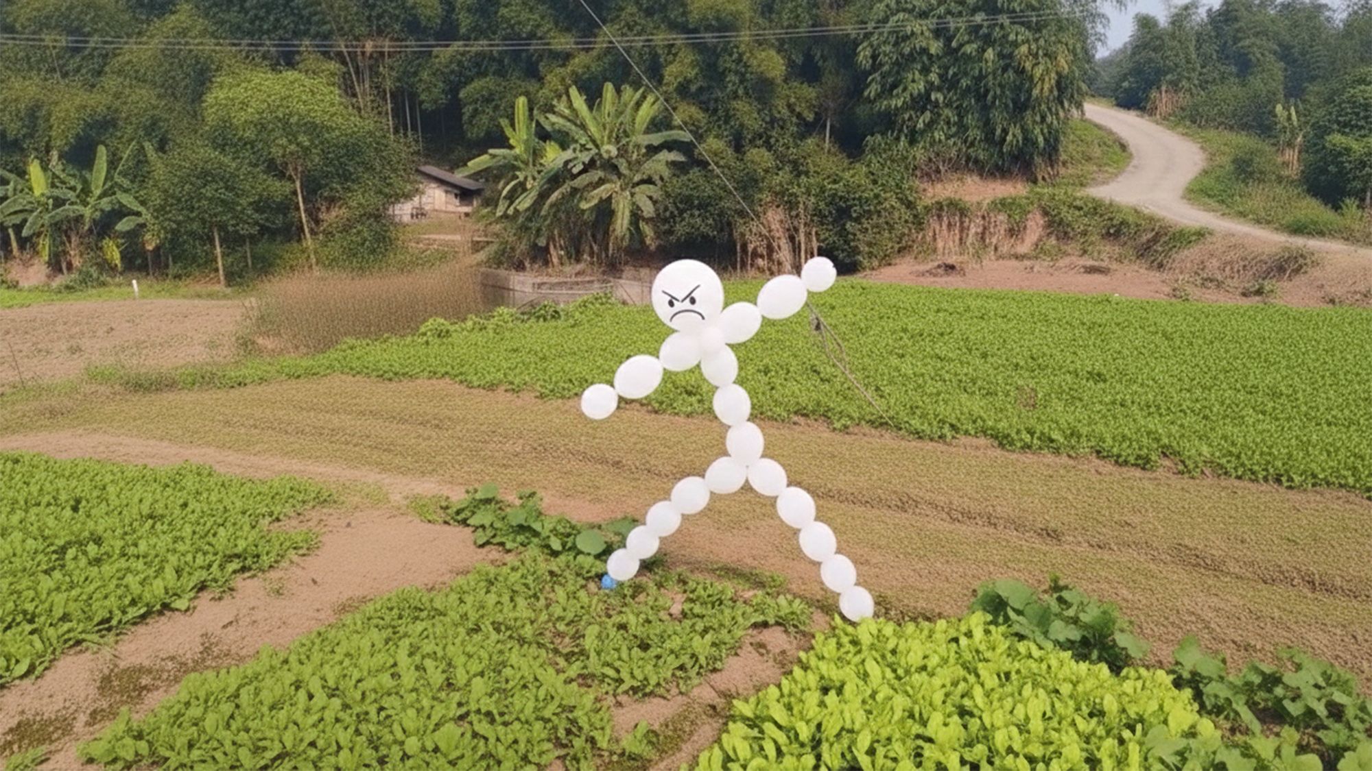 How to Make the Viral Dancing Balloon Scarecrow | Gardening Know How