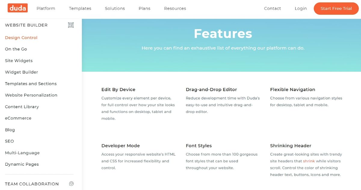 Duda website builder review | Tom's Guide