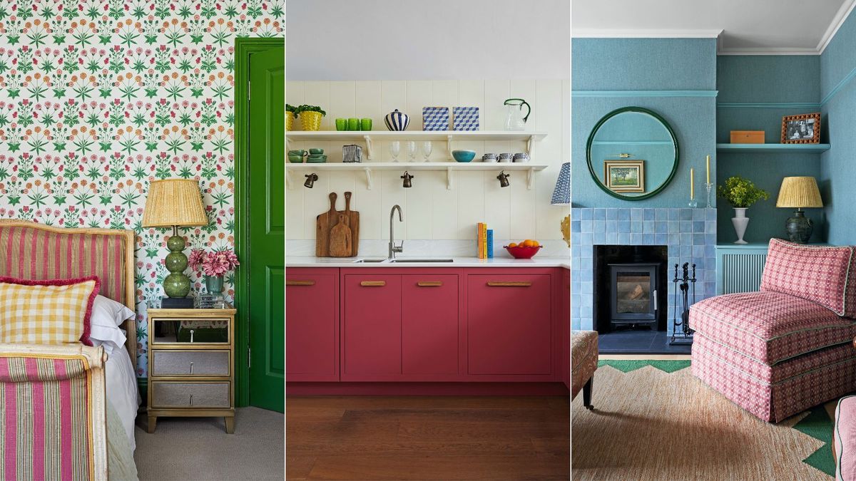 A colorful characterful home that balances bold decor with ...
