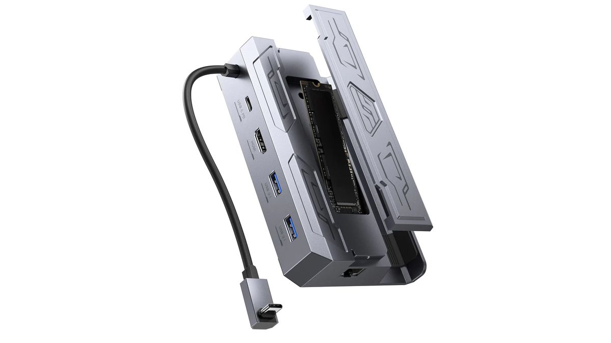 New Steam Deck Dock Houses Full-Sized M.2 NVMe SSDs, Does 4K at 60Hz ...