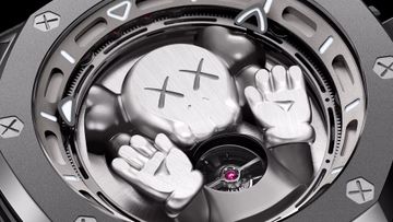 This Audemars Piguet Royal Oak puts a Kaws Companion behind the crystal ...