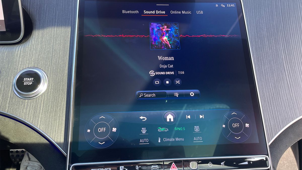 I tried Will.i.am’s MBUX Sound Drive in a Mercedes EQS – and it's the best EV music experience I ...