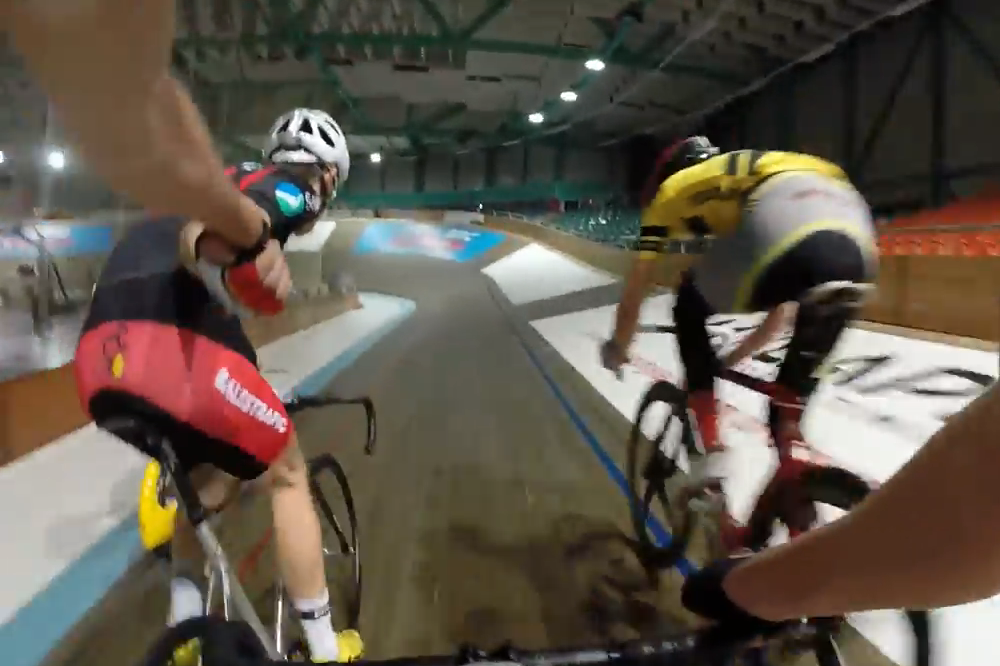 Rider's-eye view of a Madison race (video) | Cycling Weekly