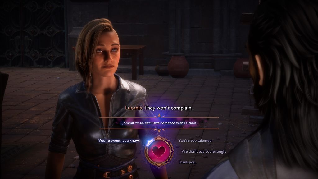 Lucanis romance guide for Dragon Age: The Veilguard | PC Gamer