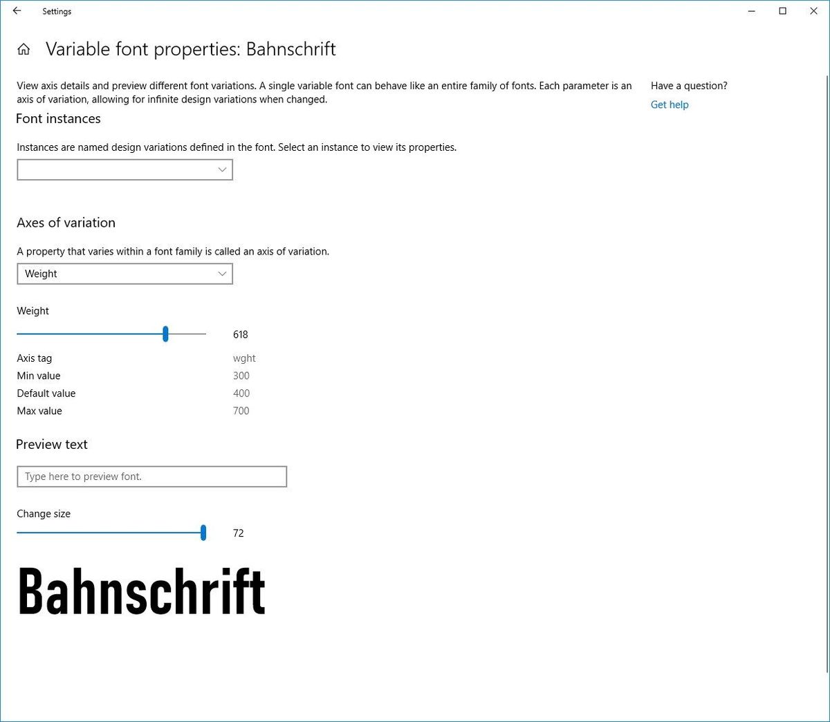 How to manage Fonts settings on the Windows 10 April 2018 Update ...