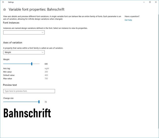 How to manage Fonts settings on the Windows 10 April 2018 Update ...