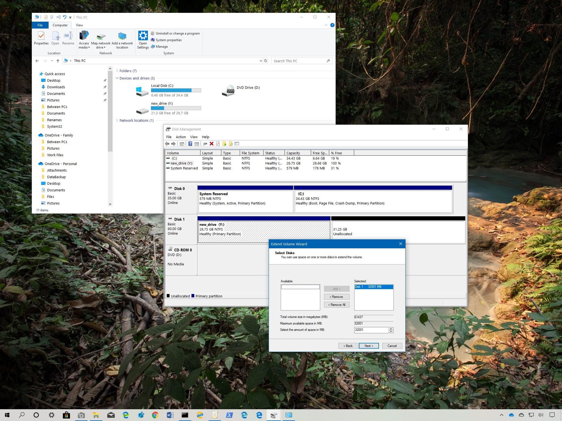 How to move files to a new partition when you don't have a secondary ...