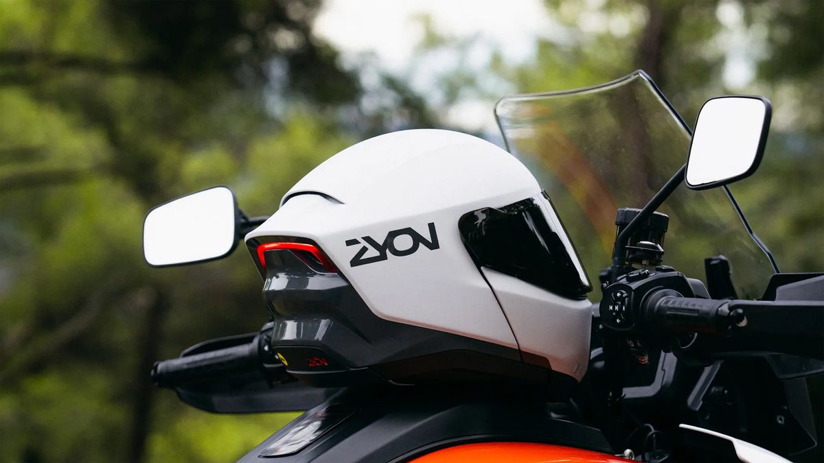 The sci-fi motorcycle helmet of the future is ready for you today | T3