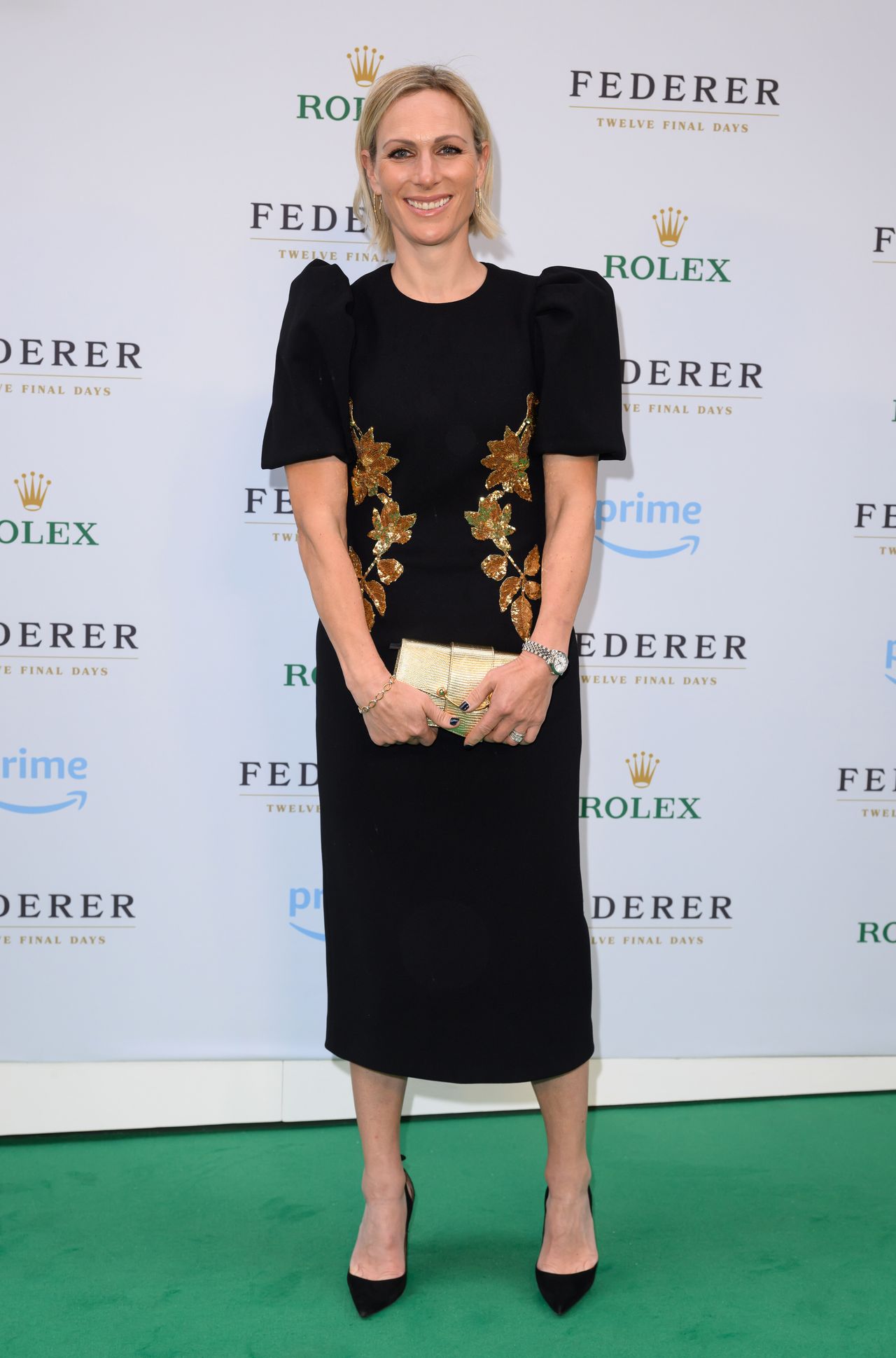 Zara Tindall is radiant in LBD with shimmering gold details | Woman & Home