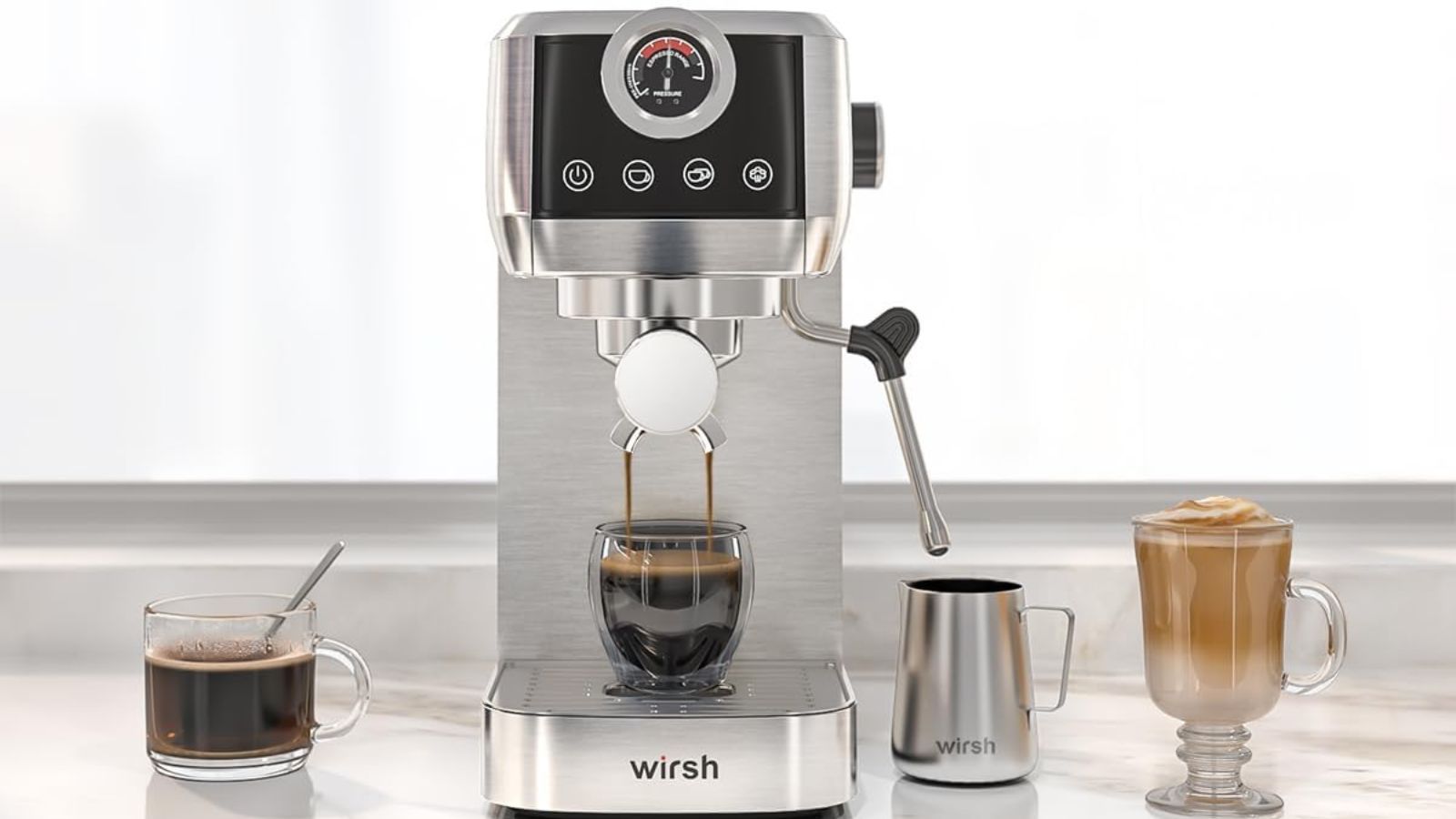 Wirsh espresso machine review: an impressive model for just $150 ...