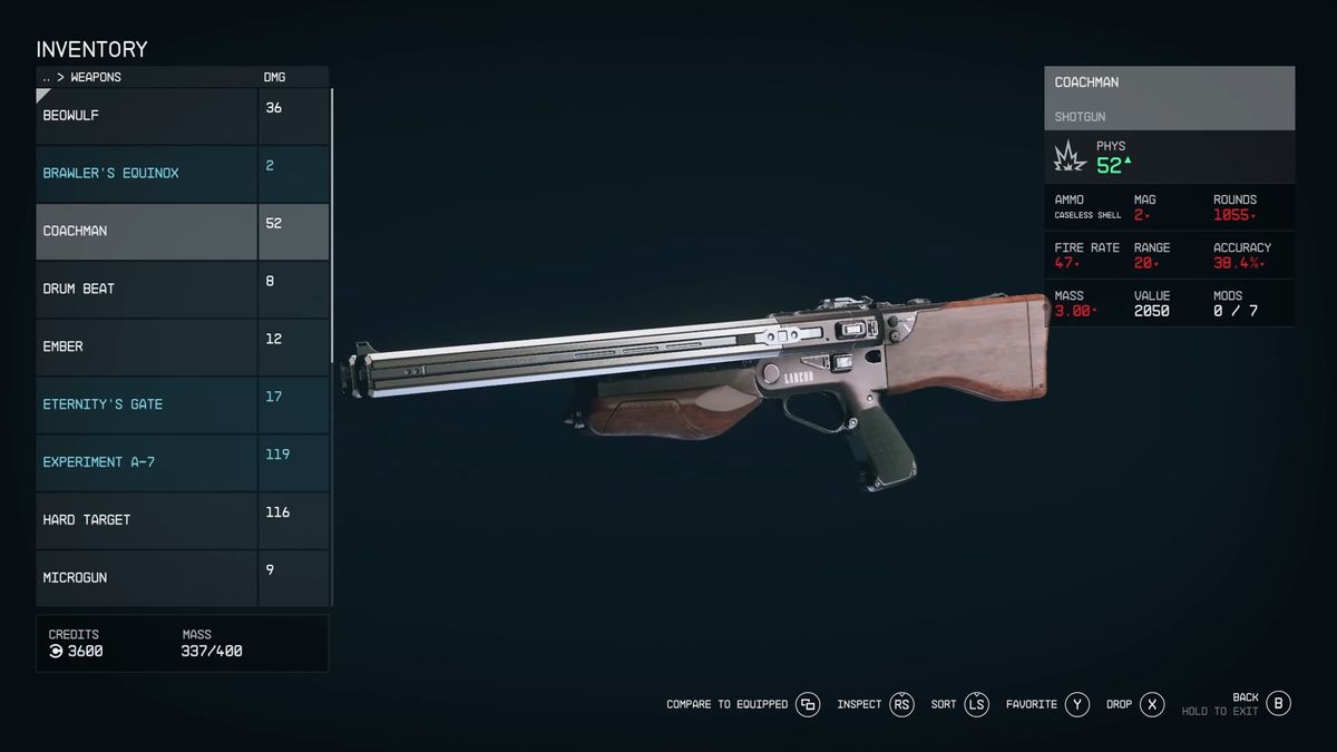 Starfield weapons list: Every weapon shown off (so far) | Windows Central