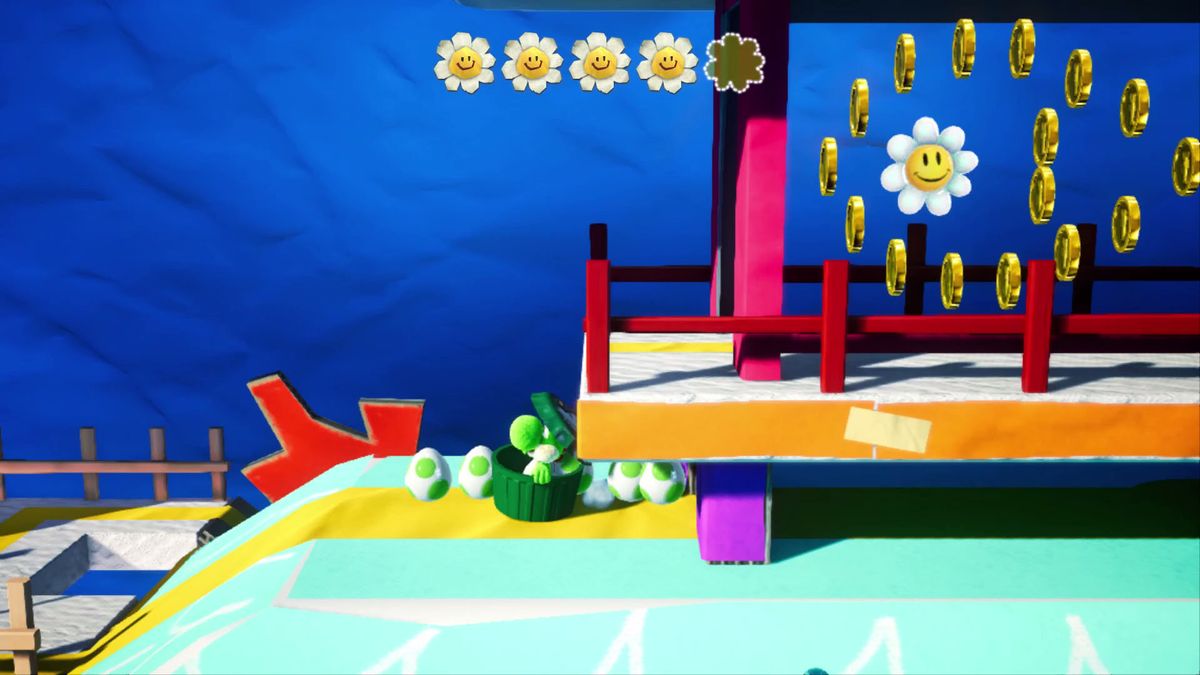 Yoshi’s Crafted World: How to find every Smiley Flower | GamesRadar+
