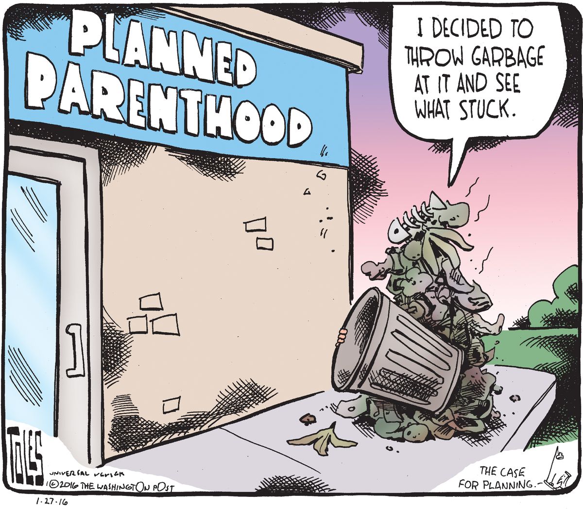 Editorial Cartoon U.S. Planned Parenthood | The Week