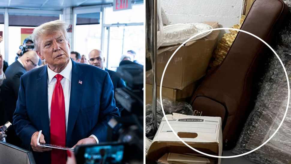 Donald Trump kept a Gibson guitar next to secret documents – and ...