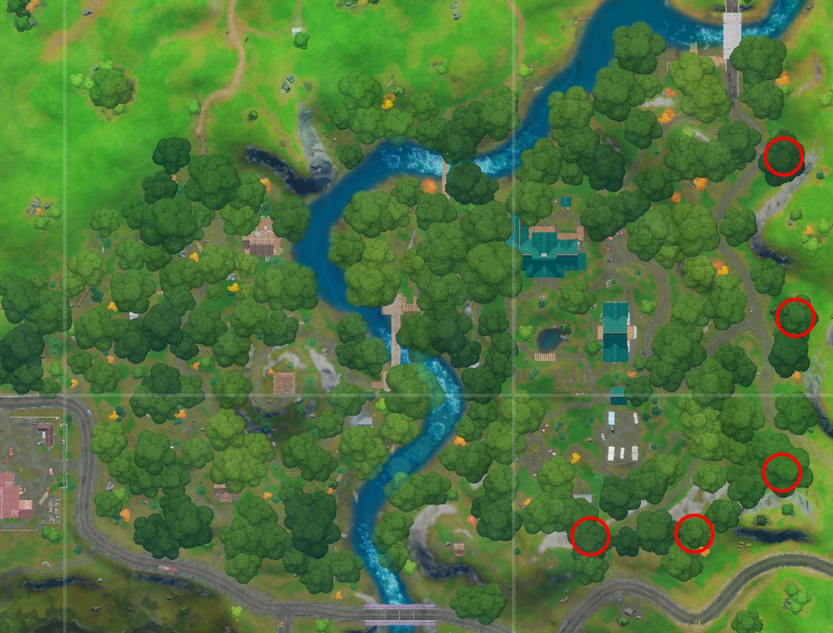 Fortnite floating rings at Weeping Woods: Where to collect them all ...