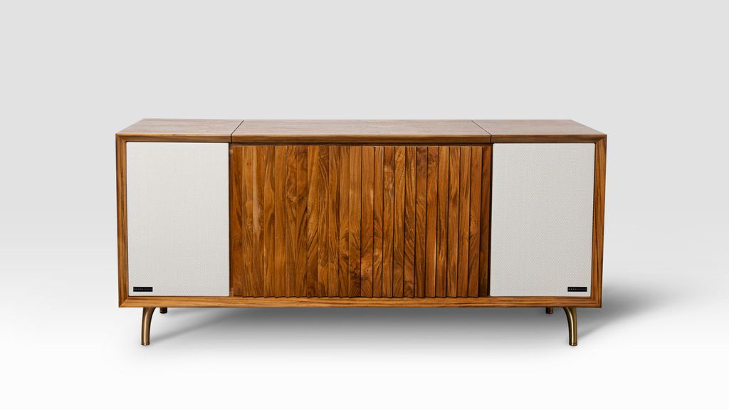 Elegantly finished consoles add natural lustre to home audio | Wallpaper*