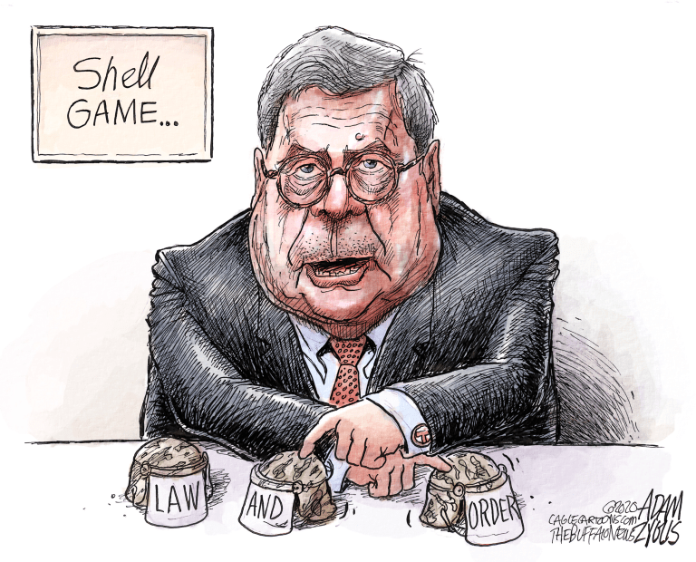 5 brutally funny cartoons about Bill Barr’s brand of justice | The Week