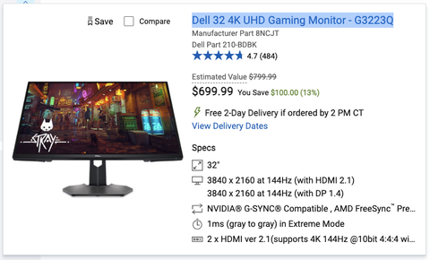 Dell walloped with $6.5M fine for fake monitor discounts | PC Gamer