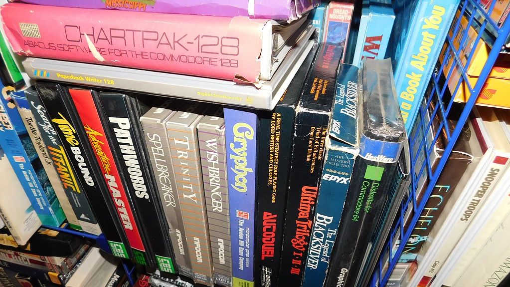 A massive collection of vintage PCs and games is going up for auction ...