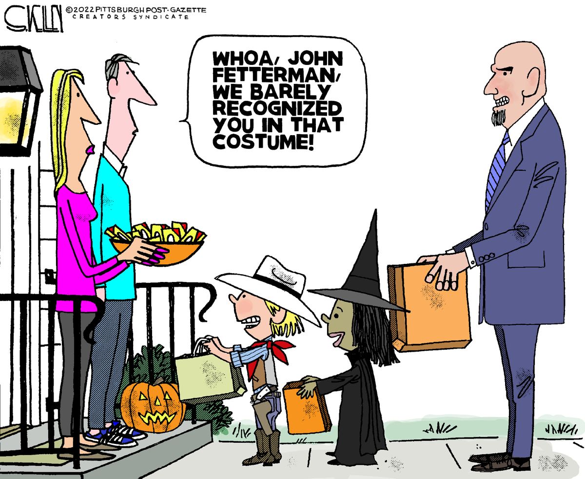 Fetterman's costume | The Week