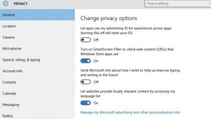 How to use Windows 10 privacy settings | TechRadar