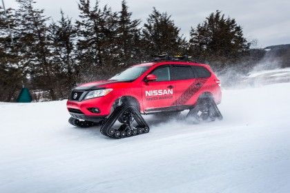 Nissan's Winter Warrior concept cars look more like snow tanks | TechRadar