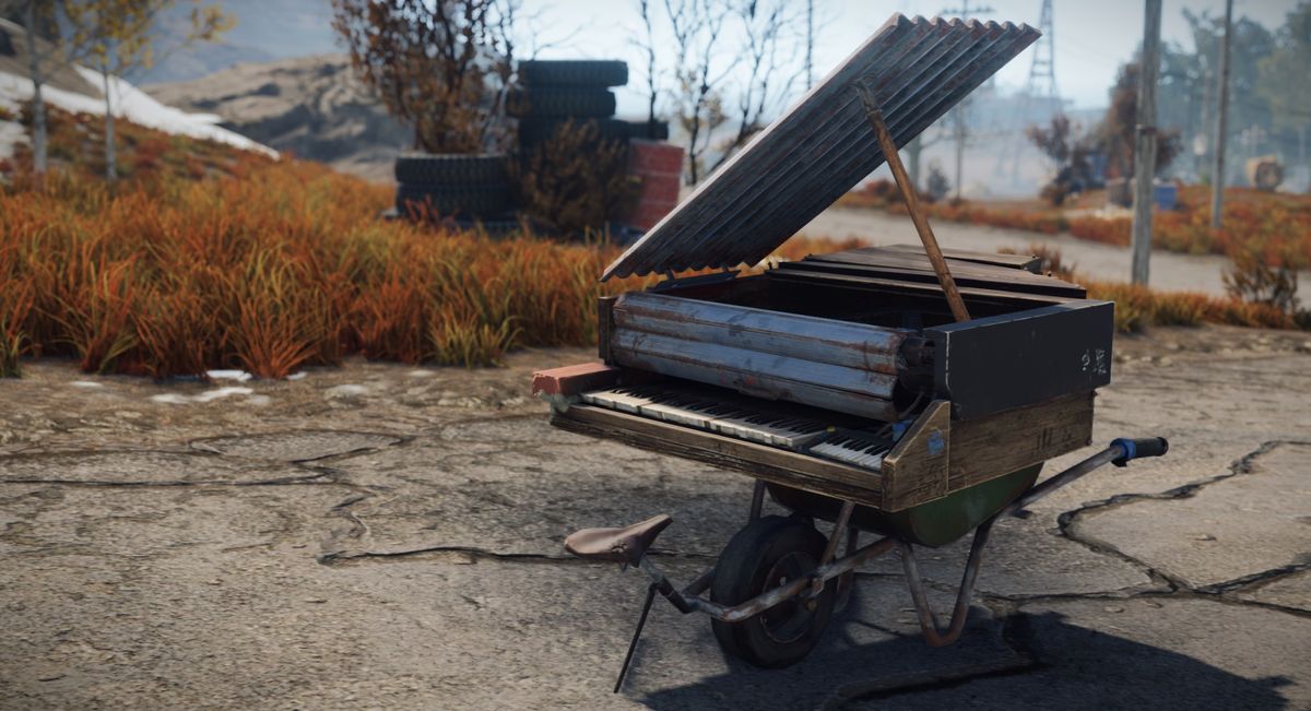 Rust is getting its first paid DLC: musical instruments | PC Gamer