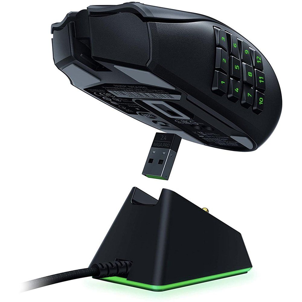 Save $50 on the Razer Naga Pro gaming mouse and RGB charging dock today ...