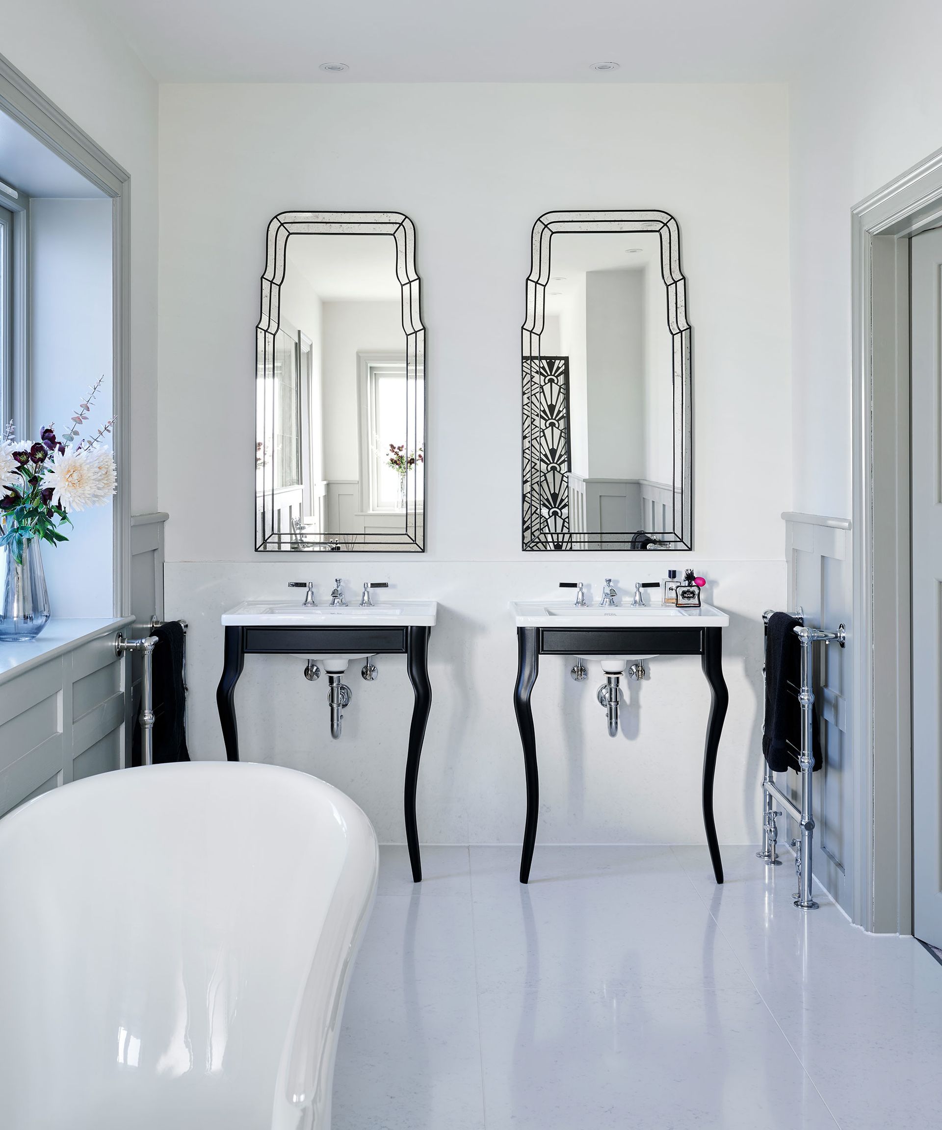 10 Art Deco bathroom ideas: celebrate a decadent character | Homes and ...