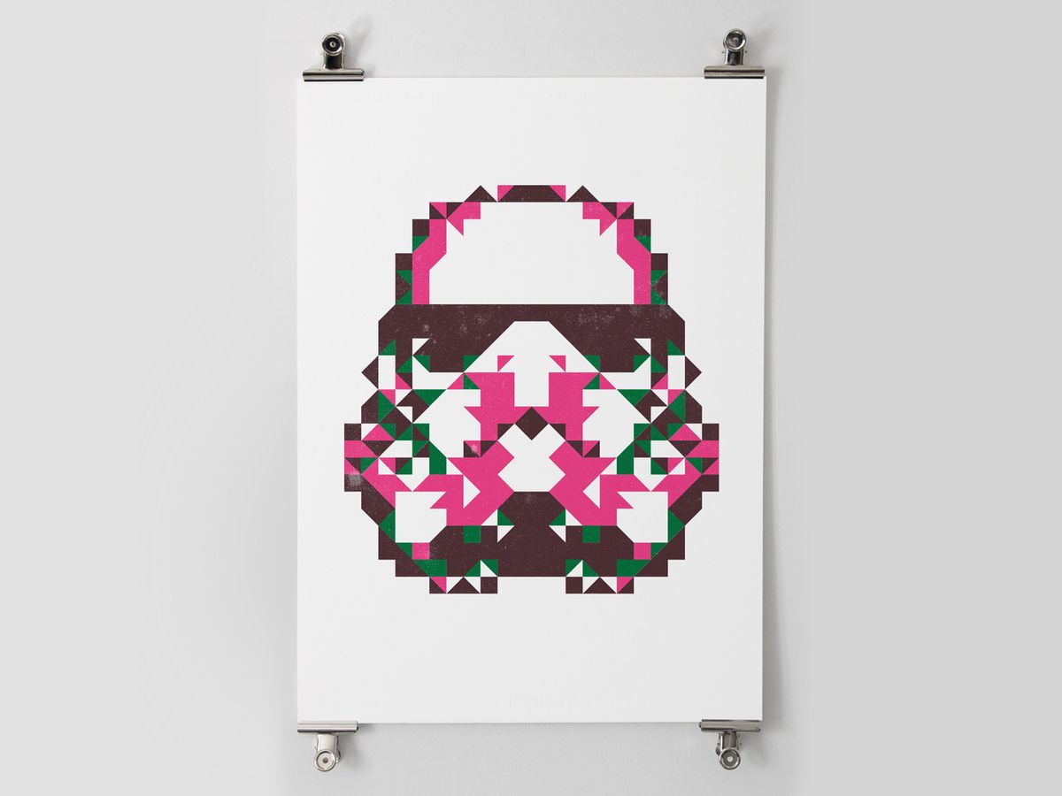 Star Wars-inspired portraits put a new spin on geometric patterns ...