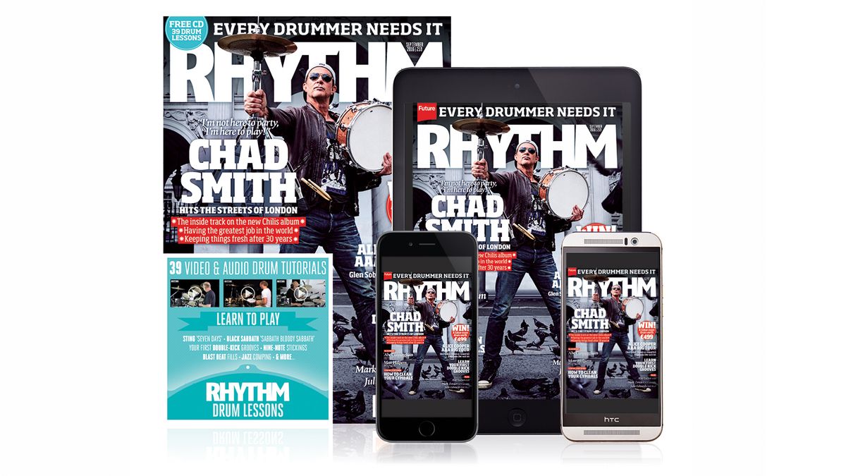 SEPTEMBER ISSUE OF RHYTHM ON SALE NOW! | MusicRadar