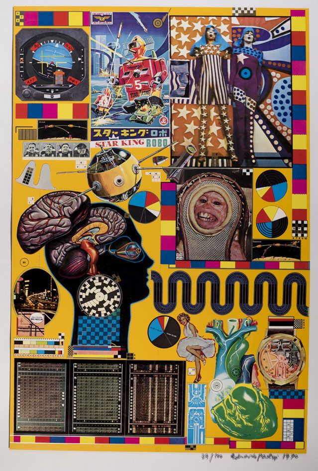 Eduardo Paolozzi' pop art prints at Yorkshire Sculpture Park | Wallpaper