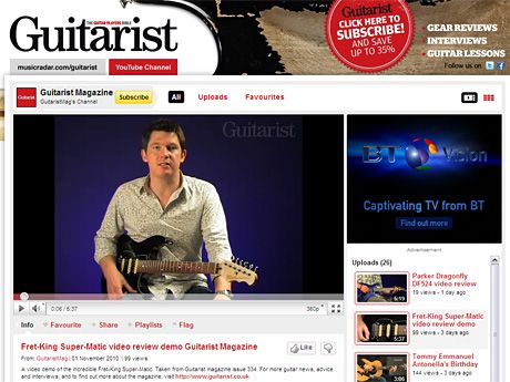 Guitarist magazine launches new YouTube channel | MusicRadar