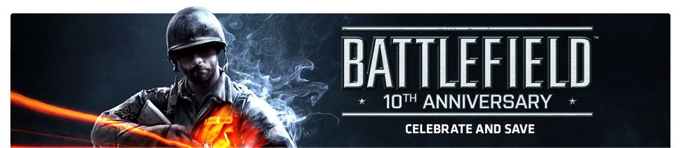 Battlefield 10-year anniversary promotion discounts Battlefield 3 and ...