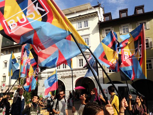 Beautiful geometric branding for Italian music festival | Creative Bloq