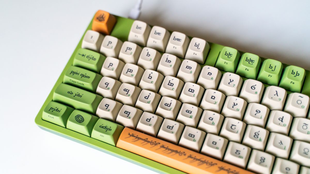 Drop + The Lord of the Rings Elvish keyboard review | TechRadar