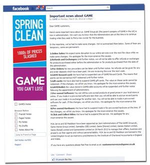 GAME starts closing stores, explains what's happening to reward points ...