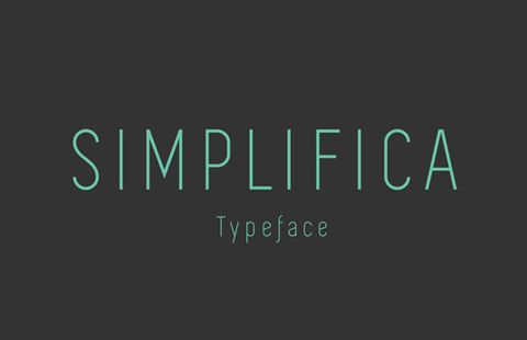 Font of the day: Simplifica | Creative Bloq