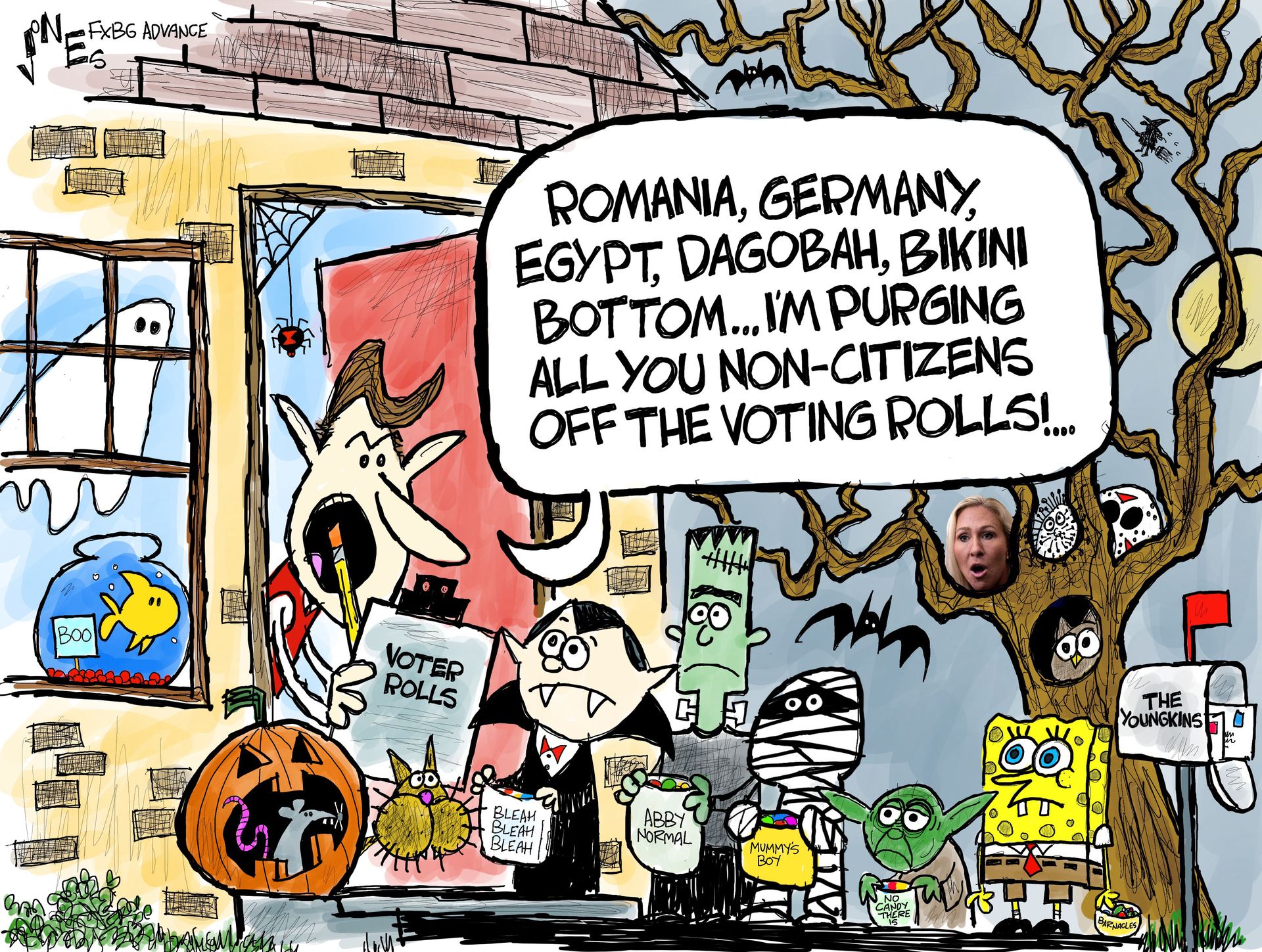 Today's political cartoons - October 21, 2024 | The Week