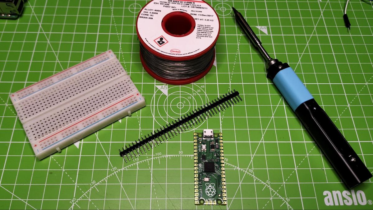 How To Solder Pins to Your Raspberry Pi Pico | Tom's Hardware