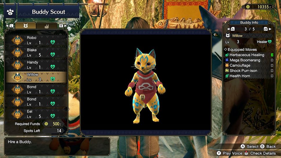 Monster Hunter Rise Buddy Plaza guide: Palico, Palamute, hiring buddies ...