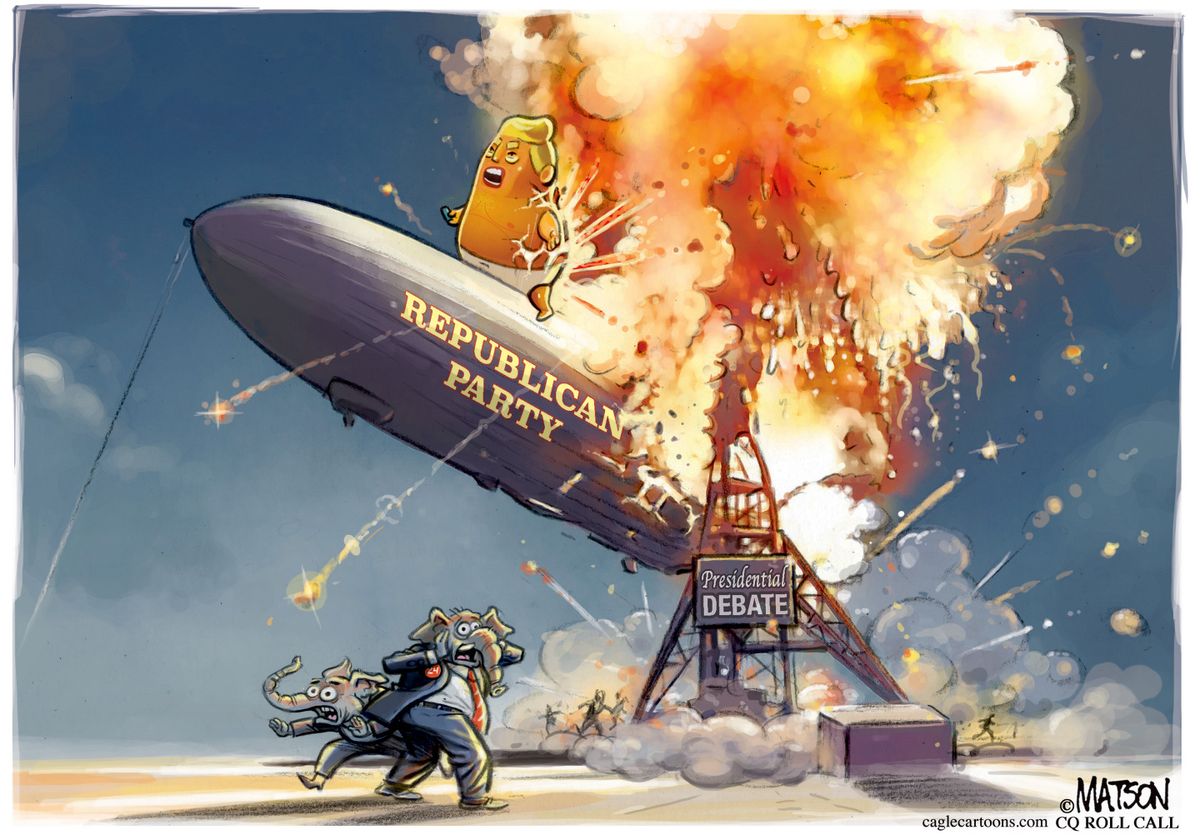 Today's political cartoons - September 15, 2024 | The Week