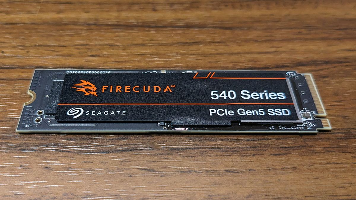 Seagate FireCuda 540 PCIe 5.0 SSD review | PC Gamer