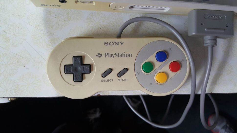 Take a look at the original Sony/Nintendo PlayStation prototype that ...