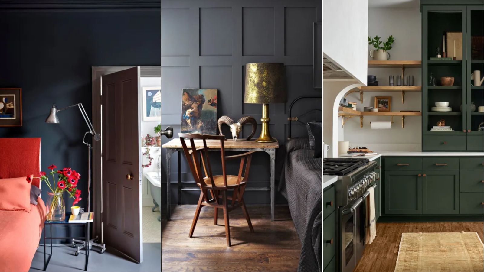 5 tips for using dark colors without making rooms feel dull | Homes and ...